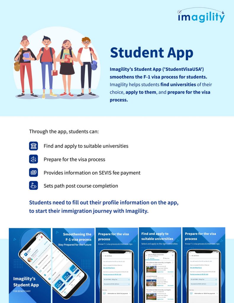 Student Visa App | Imagility Immigration Software