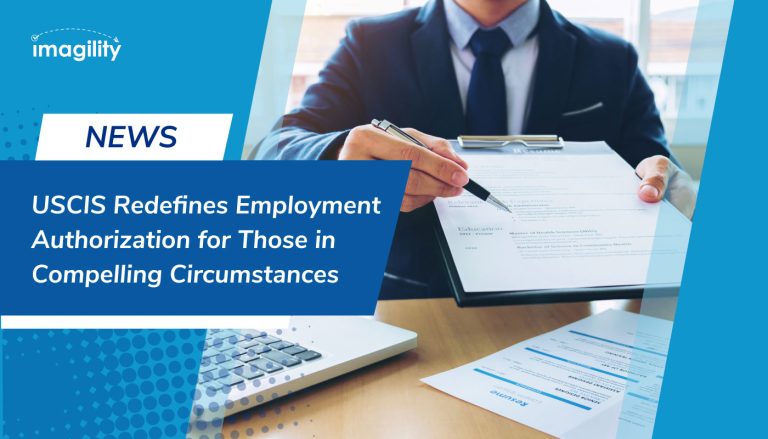 USCIS Redefines Employment Authorization for Those in Compelling ...