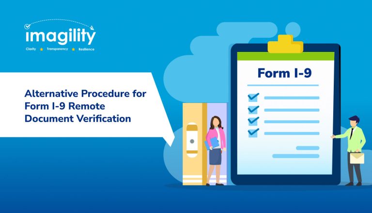 Alternative Procedure for Remote Form I-9 Document Verification - Imagility