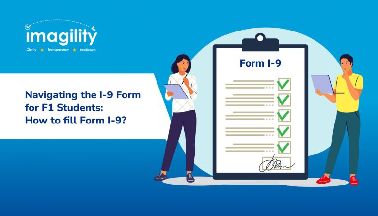 Navigating the I-9 Form for F1 Students: How to fill Form I-9? - Imagility