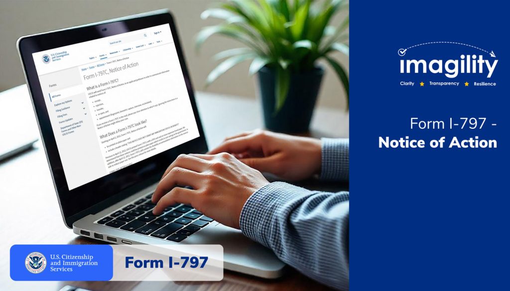 Form I-797 - Notice Of Action - Imagility